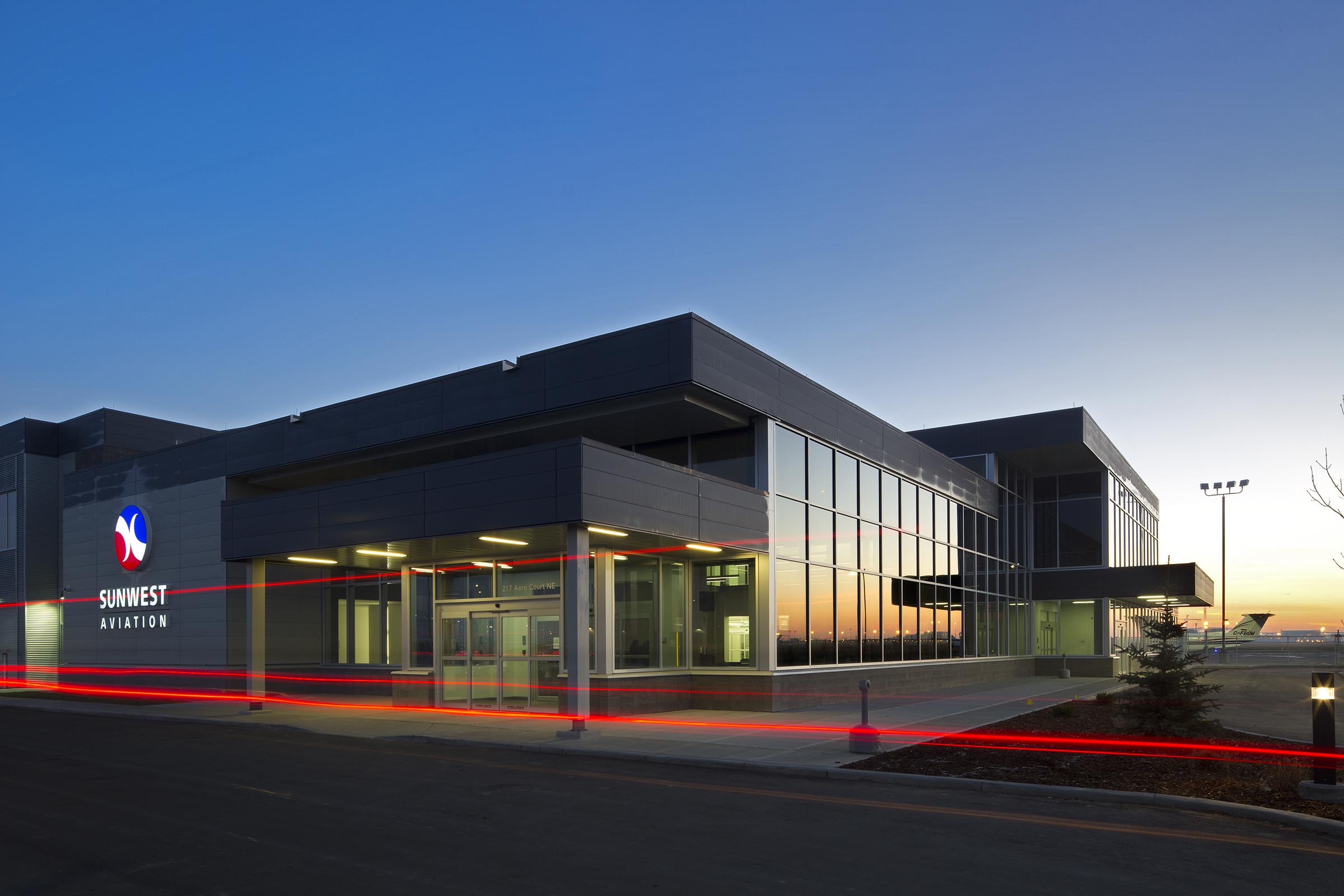 Sunwest Aviation Hangar and Office